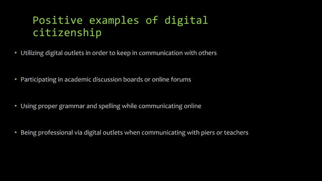 Digital citizenship | PPT