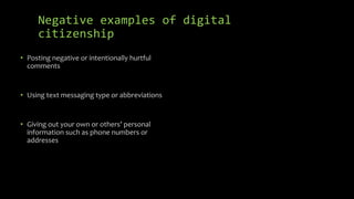 Digital citizenship | PPT