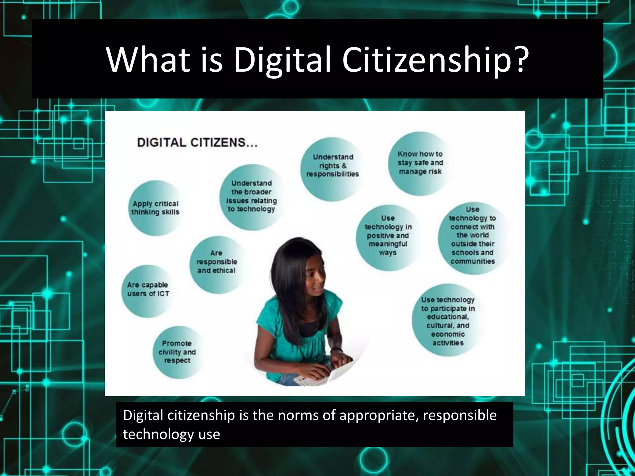 Digital citizenship | PPTX