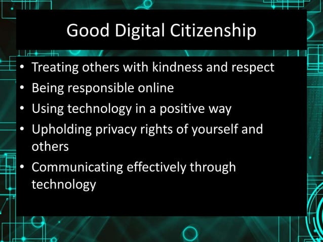 Digital citizenship | PPT