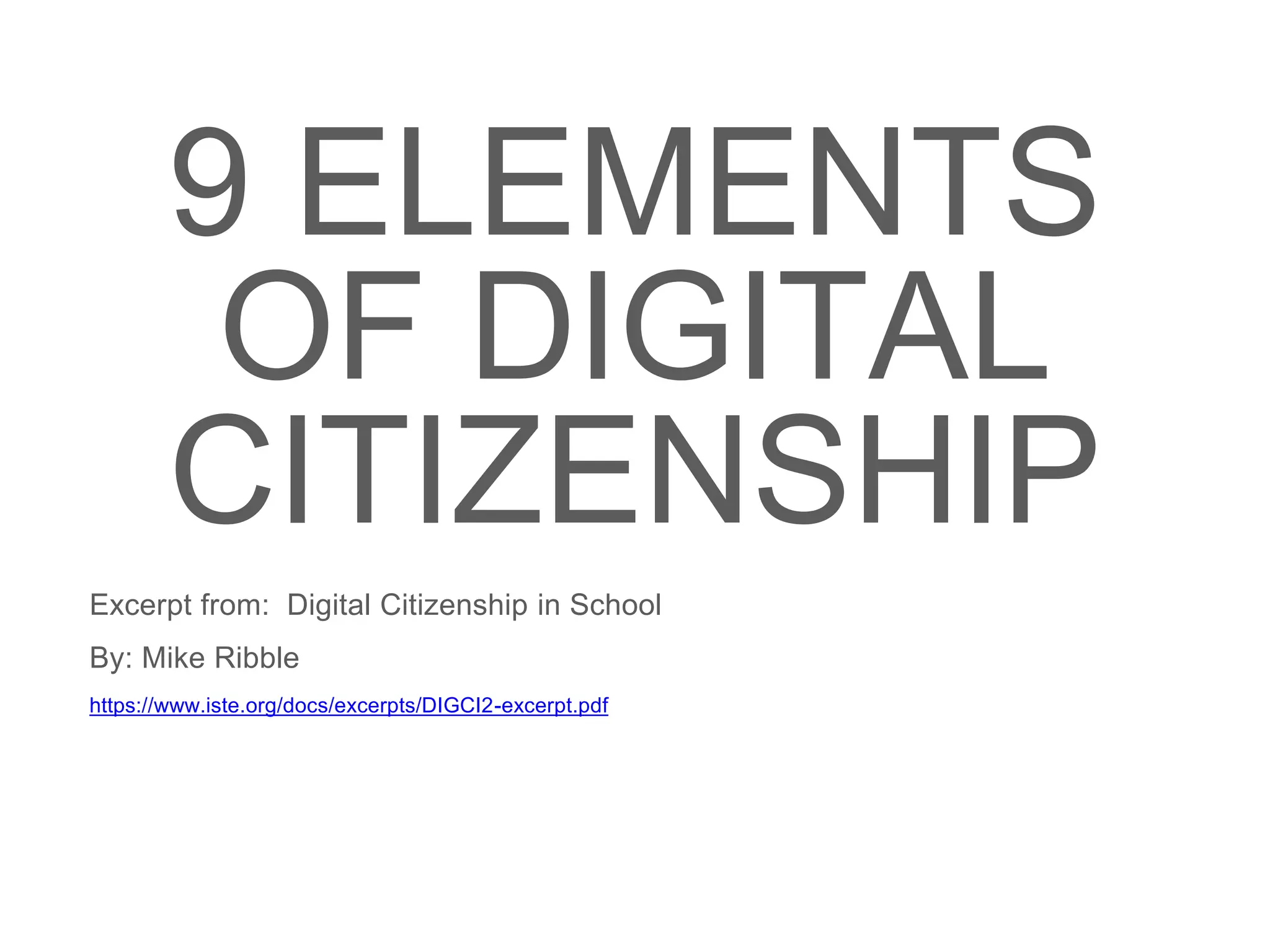 Digitalcitizenship | PPTX