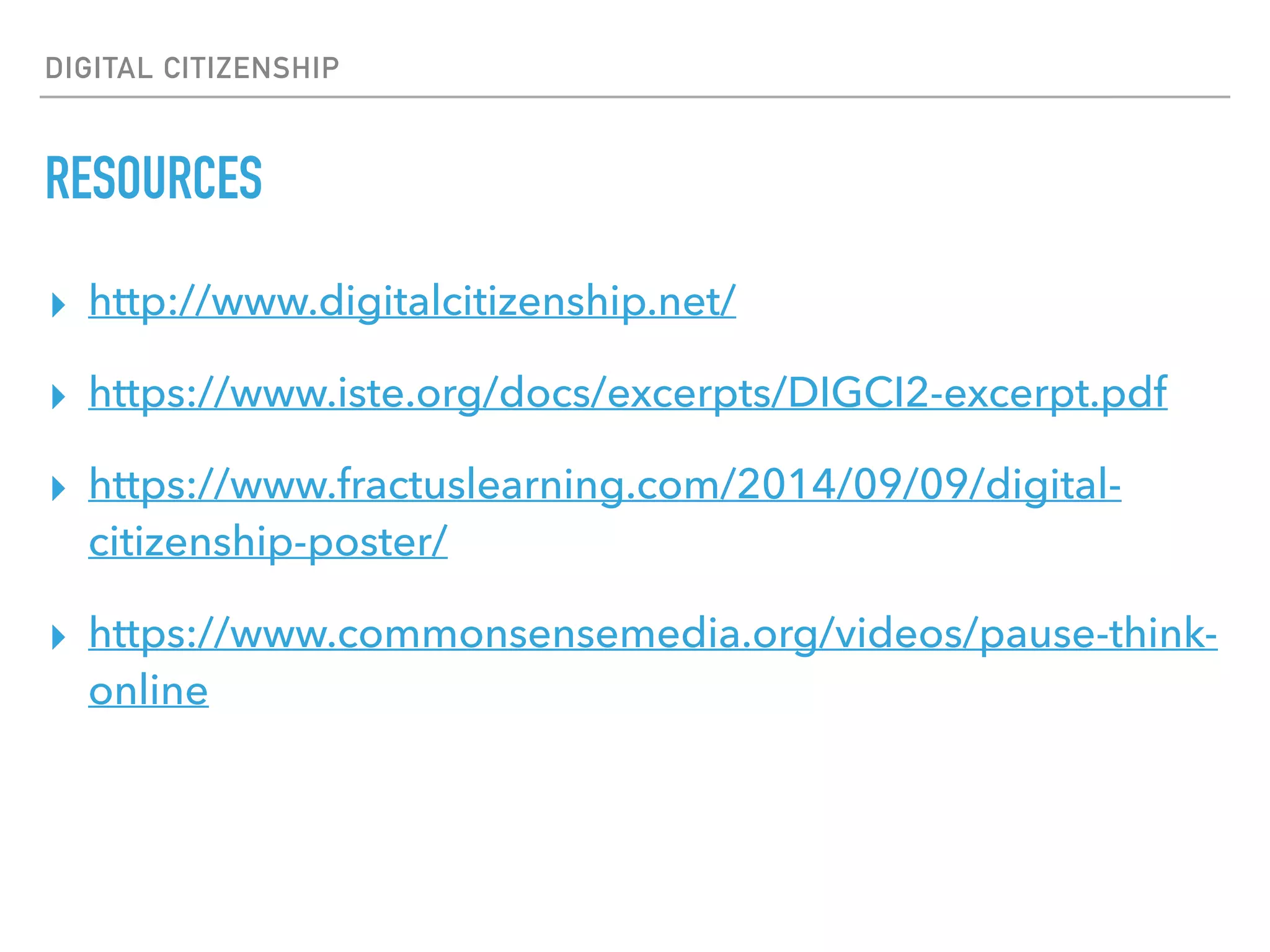 Digital citizenship | PDF