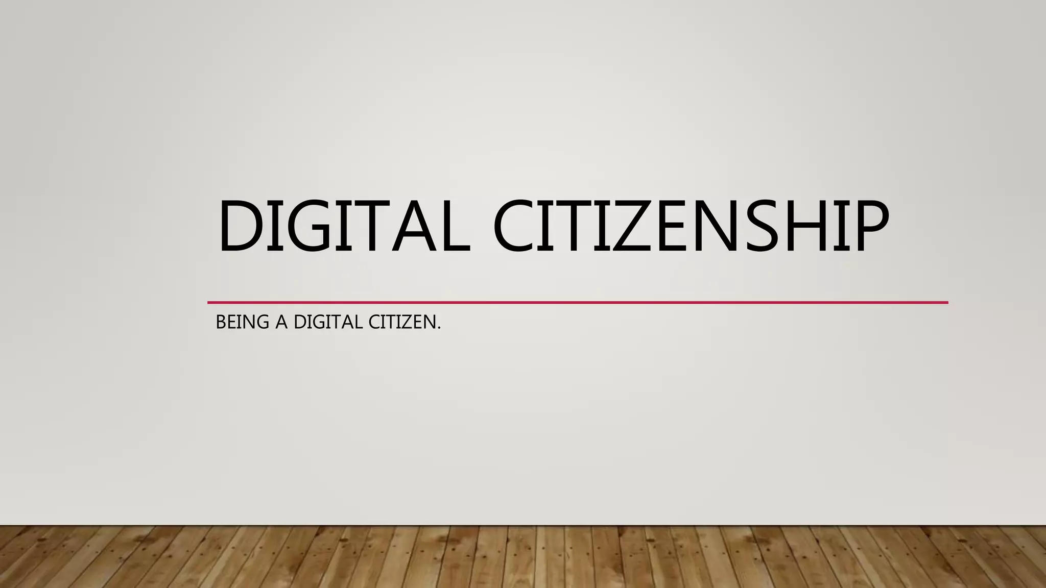 Digital citizenship | PPT