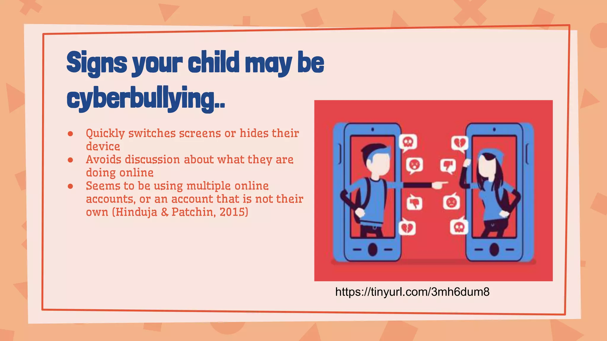 Parents guide to cyberbullying | PPT