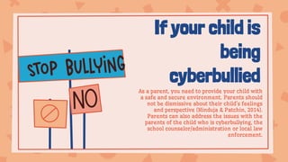 Parents guide to cyberbullying | PPTX