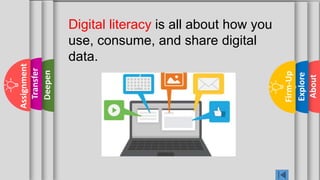 CONCEPTS OF DIGITAL CITIZENSHIP AND DIGITAL CITIZEN TRAITS | PPTX