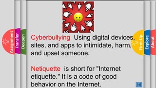 CONCEPTS OF DIGITAL CITIZENSHIP AND DIGITAL CITIZEN TRAITS | PPTX