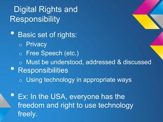 Digital citizenship andayah & rachel & emily | PPT