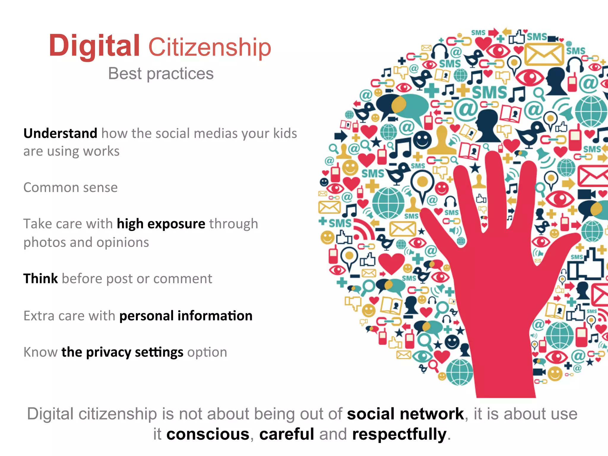 Digital citizenship kids and teenagers | PPT
