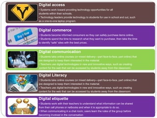 Designing a digital citizenship program | PPTX