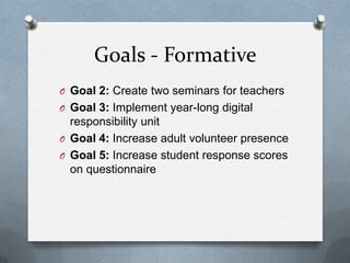 Digital Citizenship Action Plan | PPTX