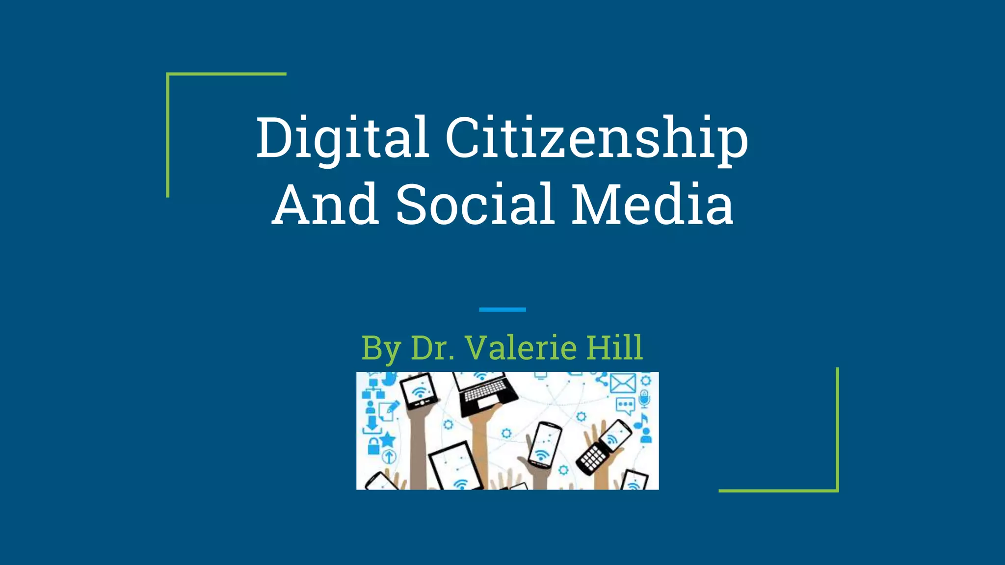 Digital citizenship and social media | PPTX