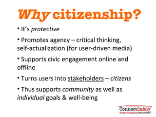 Digital citizenship, briefly | PPT | Internet Safety | Parenting