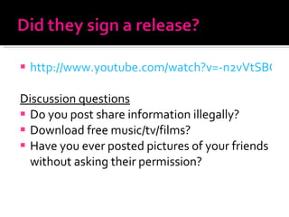 Digital citizenship contract | PPT