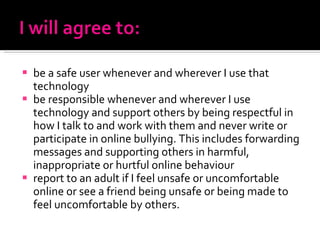 Digital citizenship contract | PPT