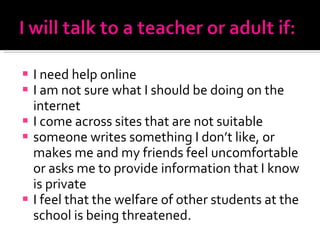 Digital citizenship contract | PPT