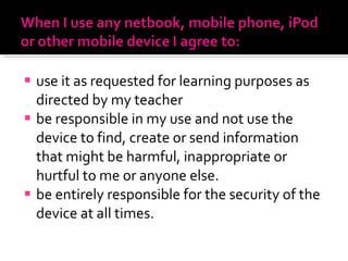 Digital citizenship contract | PPT