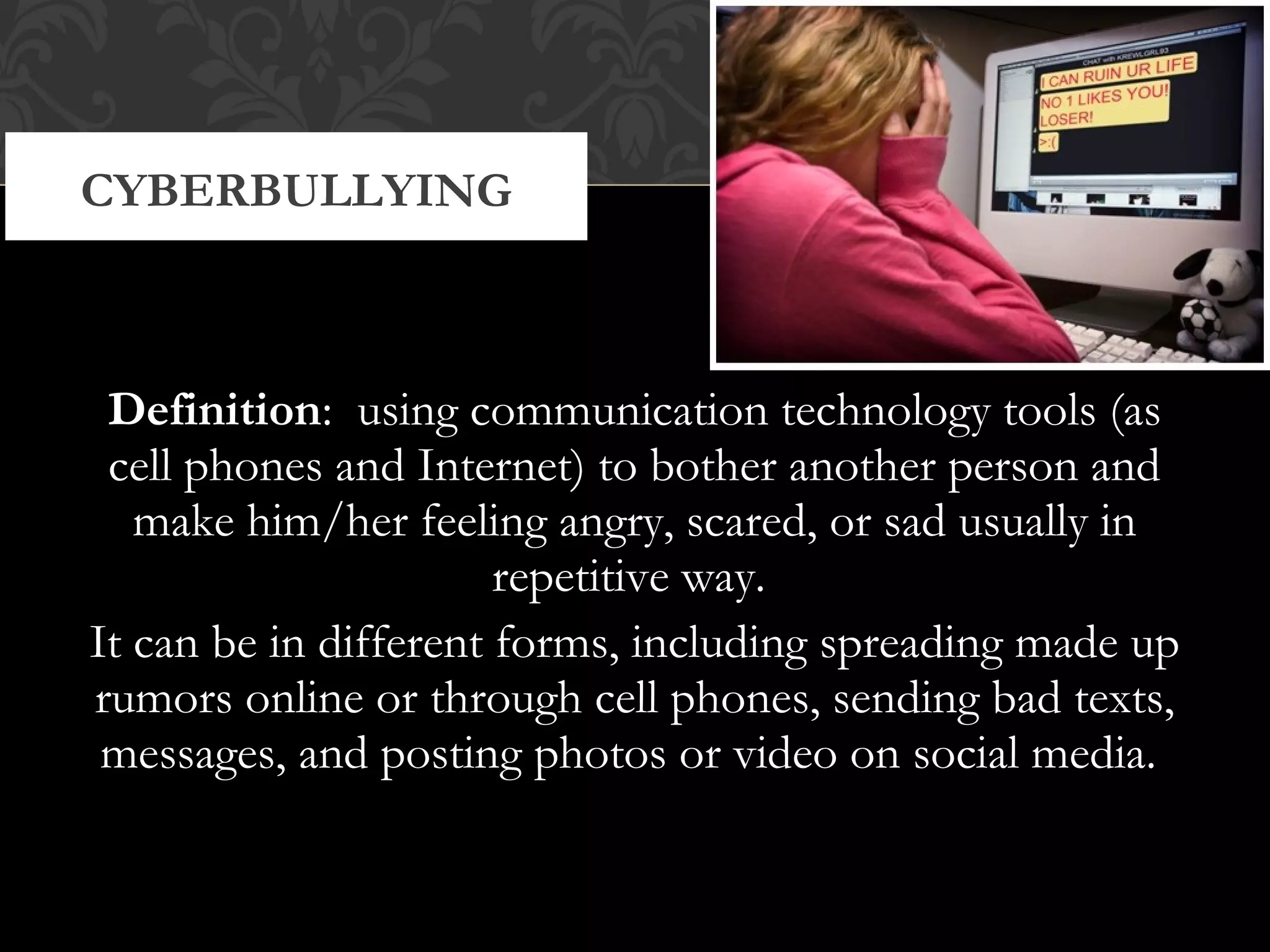 Digital citizenship (cyberbullying) | PPT
