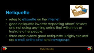 Digital citizenship lesson 1 | PPTX