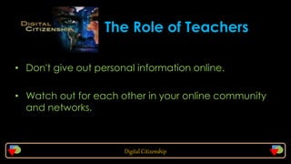 Digital citizenship lesson 1 | PPTX