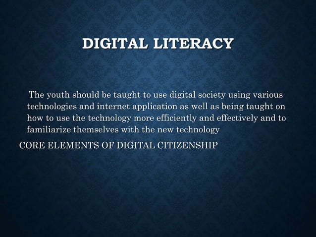 Digital citizenship power point | PPT