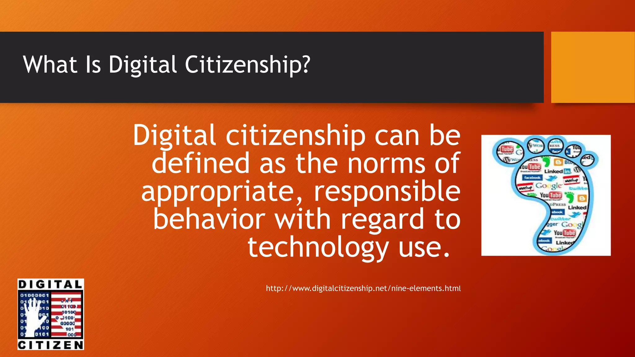 Digital citizenship powerpoint | PPTX