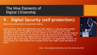 Digital citizenship powerpoint | PPTX