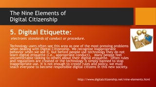 Digital citizenship powerpoint | PPT