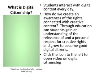 Digital citizenship presentation | PPT