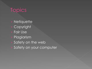 Digital citizenship presentation | PPT