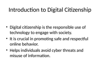 Digital_Citizenship_Report people responsbility | PPT