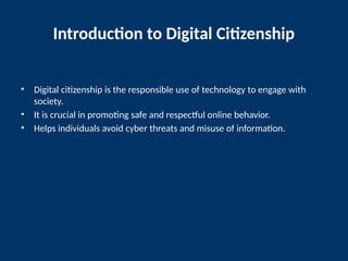 Digital_Citizenship_Report_Styled with layoutspptx | PPTX
