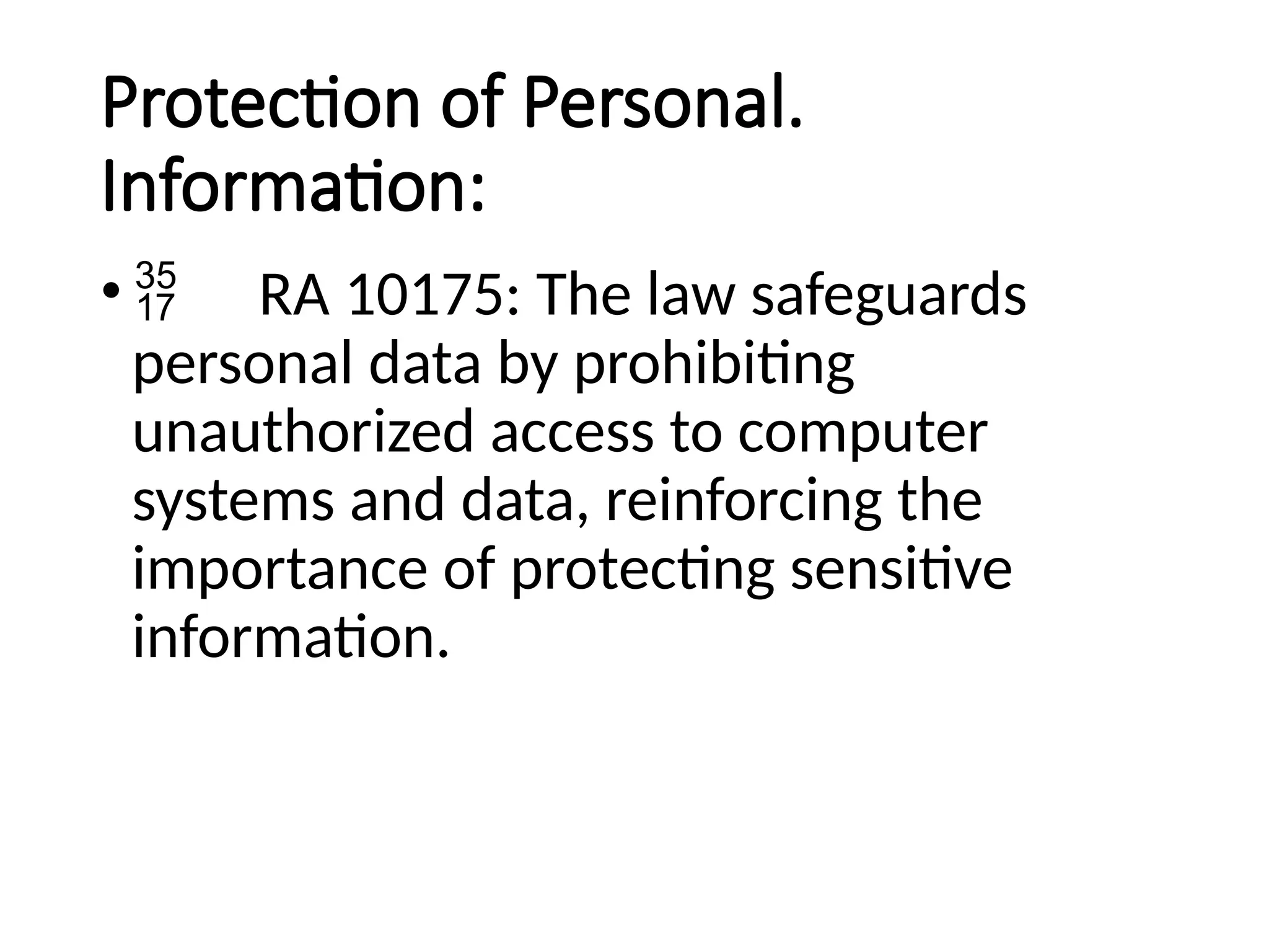 Digital citizenship Safety Rules in RA 10175.pptx