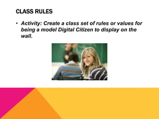 Digital citizenship training | PPTX