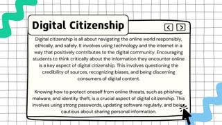Digital Citizenship VS. Global Citizenship.pdf | Internet Safety ...