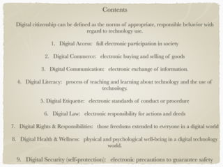 Digital citzenship | PDF