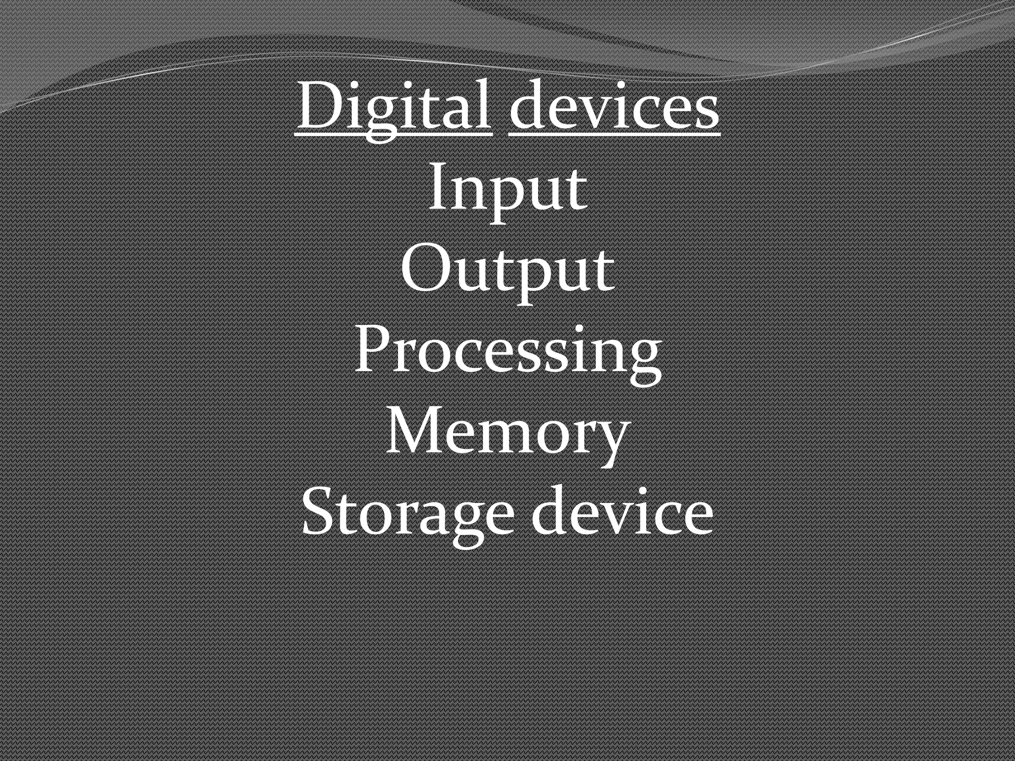 Digital Classification | PPT