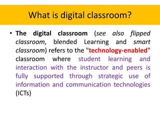 Digital classroom | PPTX