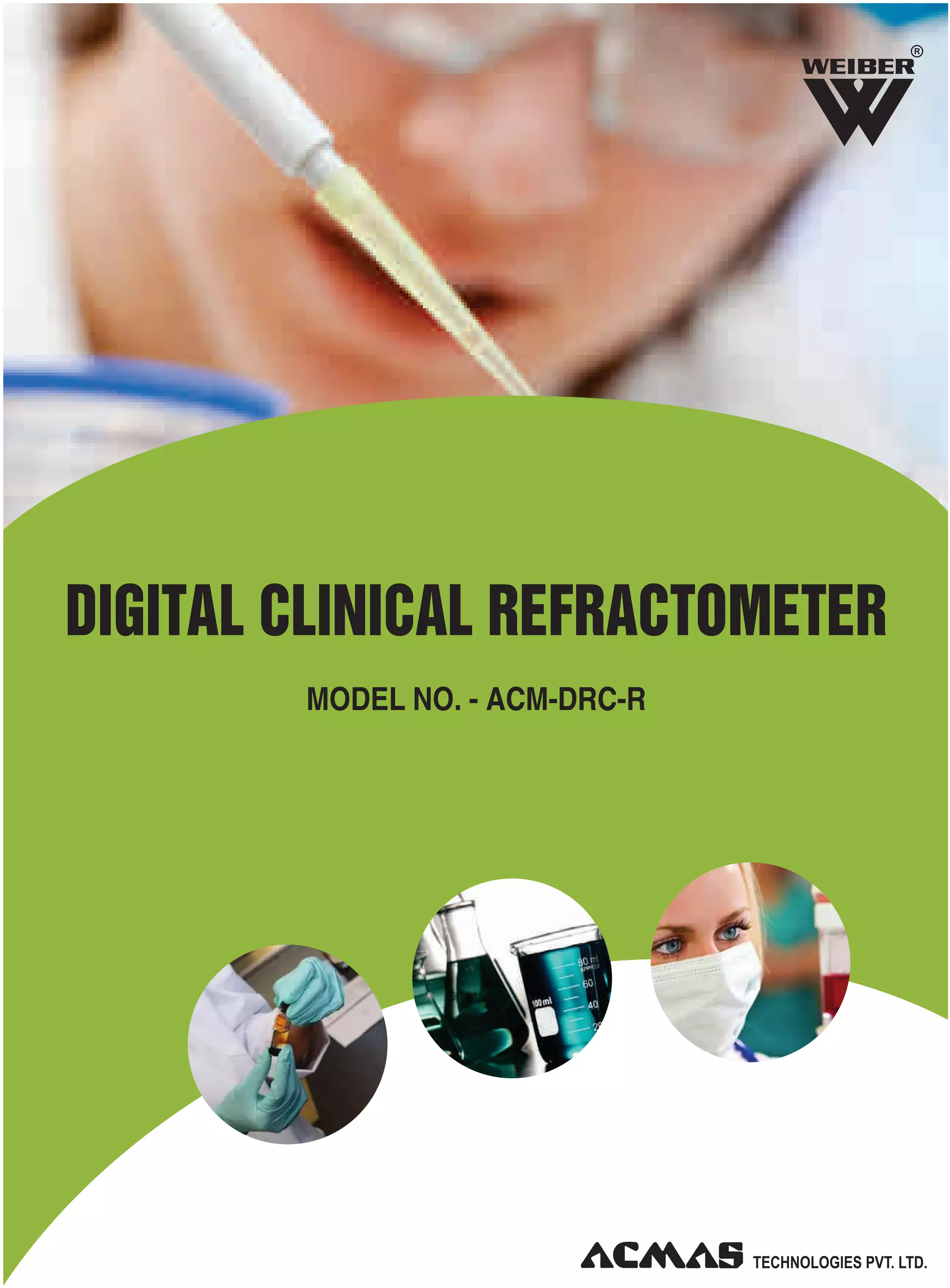 Digital Clinical Refractometer by ACMAS Technologies Pvt Ltd. | PDF