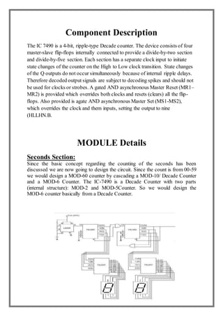 Digital clock | DOCX
