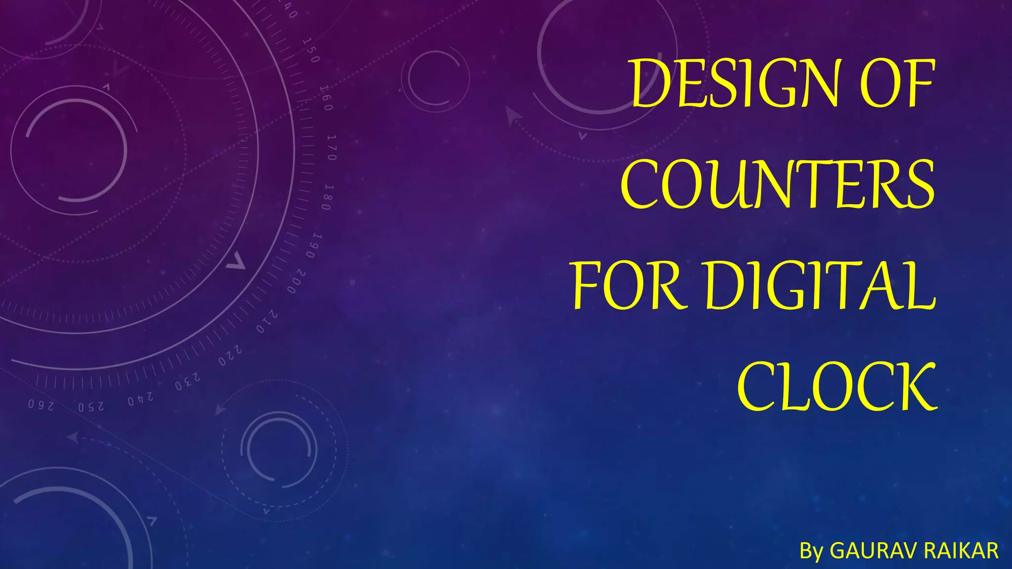 Digital clock (mod counters)using DSCH (DIGITAL SCHEMATIC) by Gaurav ...