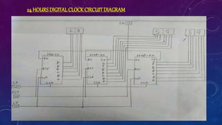Digital clock (mod counters)using DSCH (DIGITAL SCHEMATIC) by Gaurav ...