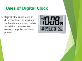 Digital clock project in C | PPT