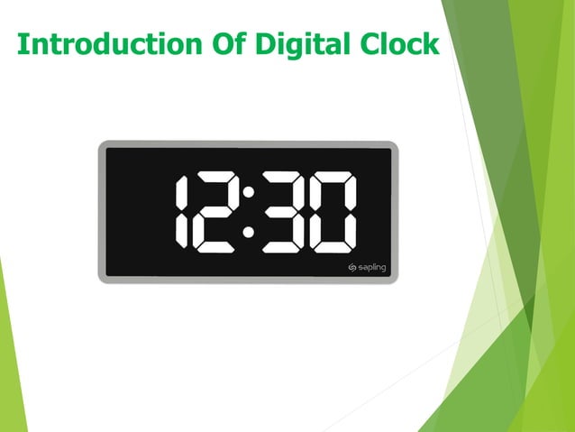 Digital clock project in C | PPT