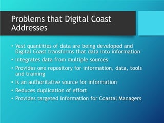 Why do we need a Digital Coast? | PPT