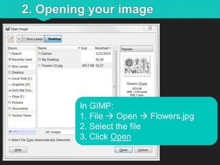 Digital Coloring Books: Coloring Images with GIMP - Library Program | PPTX