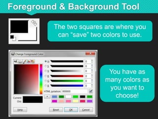 Digital Coloring Books: Coloring Images with GIMP - Library Program | PPTX