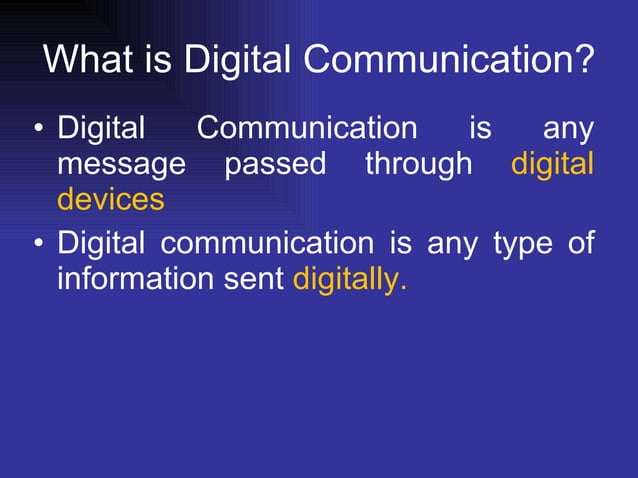 DIGITAL COMMUNICATION for 21st century by sujina unmar | PPT