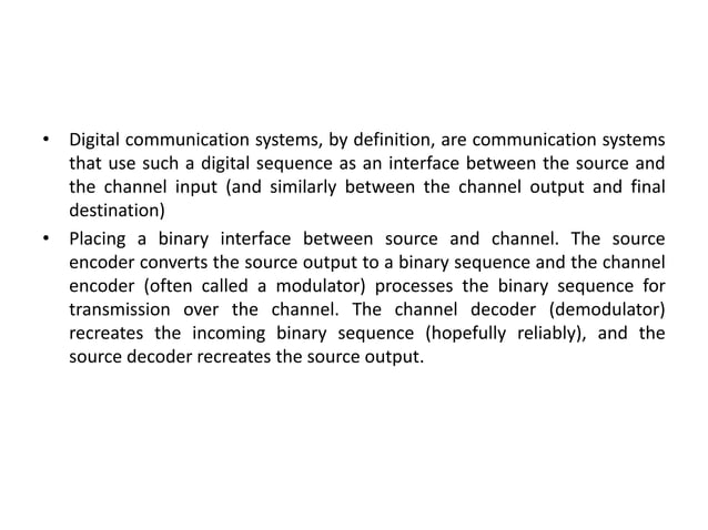 Digital Communication - Theorems And Equations | PPT