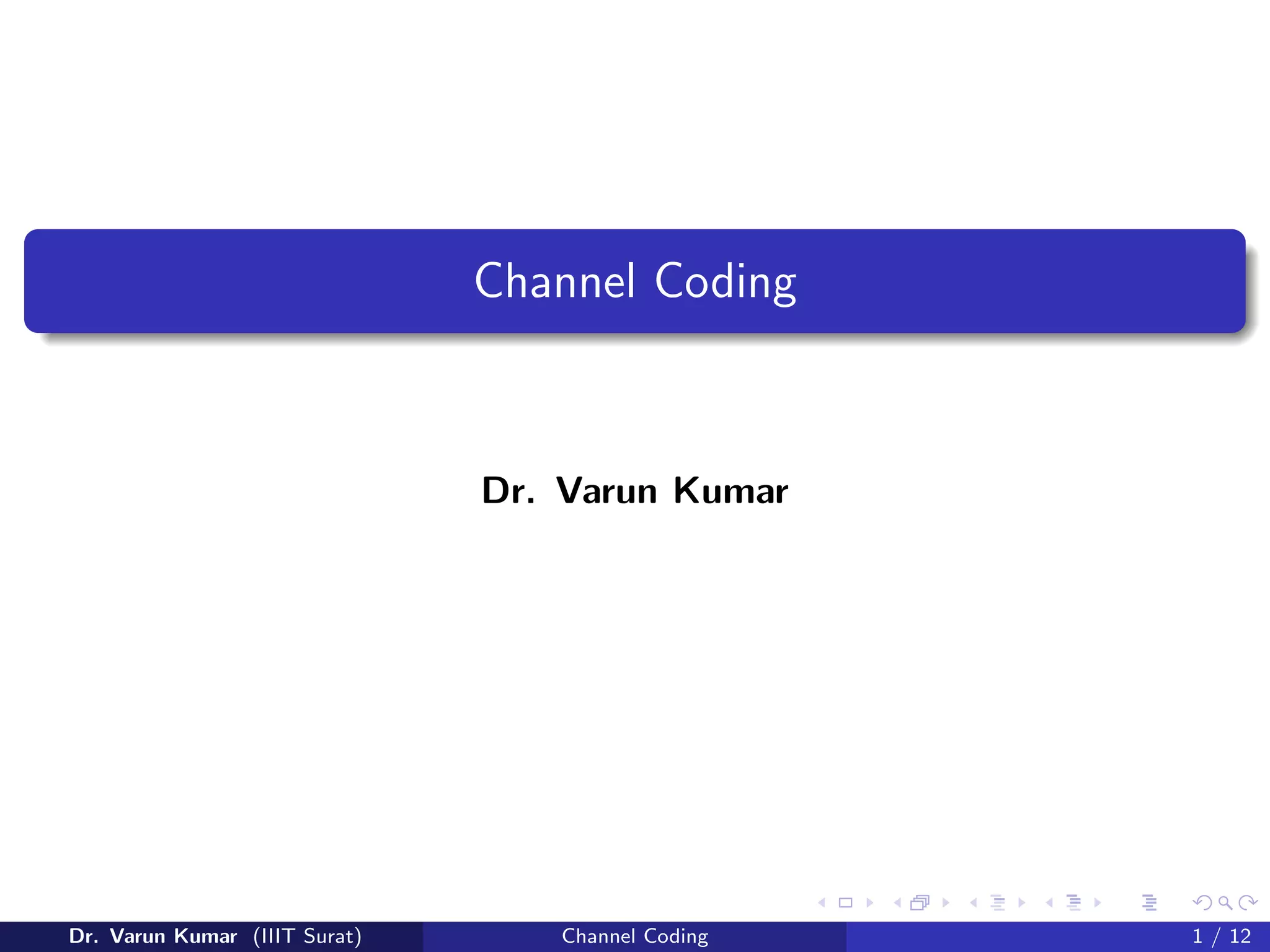 Channel Coding (Digital communication) | PDF
